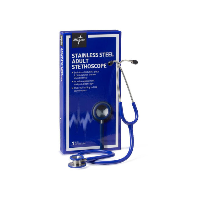 Medline Adult Stainless Steel Stethoscopes | American Hospital Supply