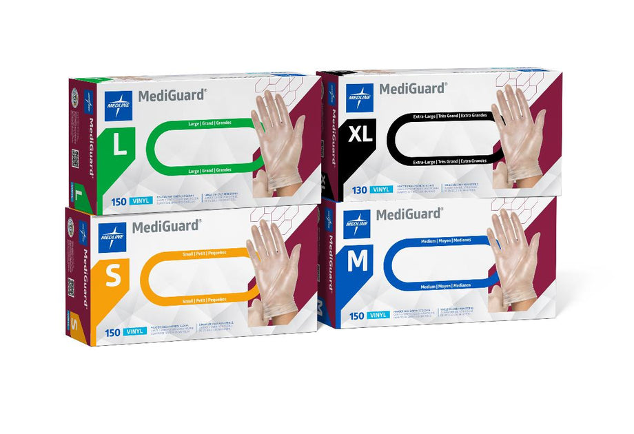 MediGuard Vinyl Synthetic Exam Gloves | American Hospital Supply