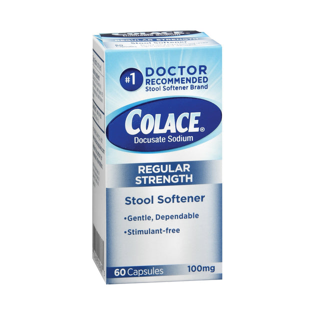 Purdue Stool Softener Colace Capsule 60 Capsules – American Hospital Supply